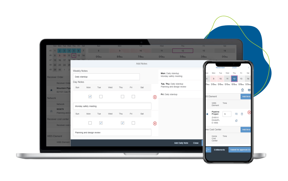 Time Entry & Reporting