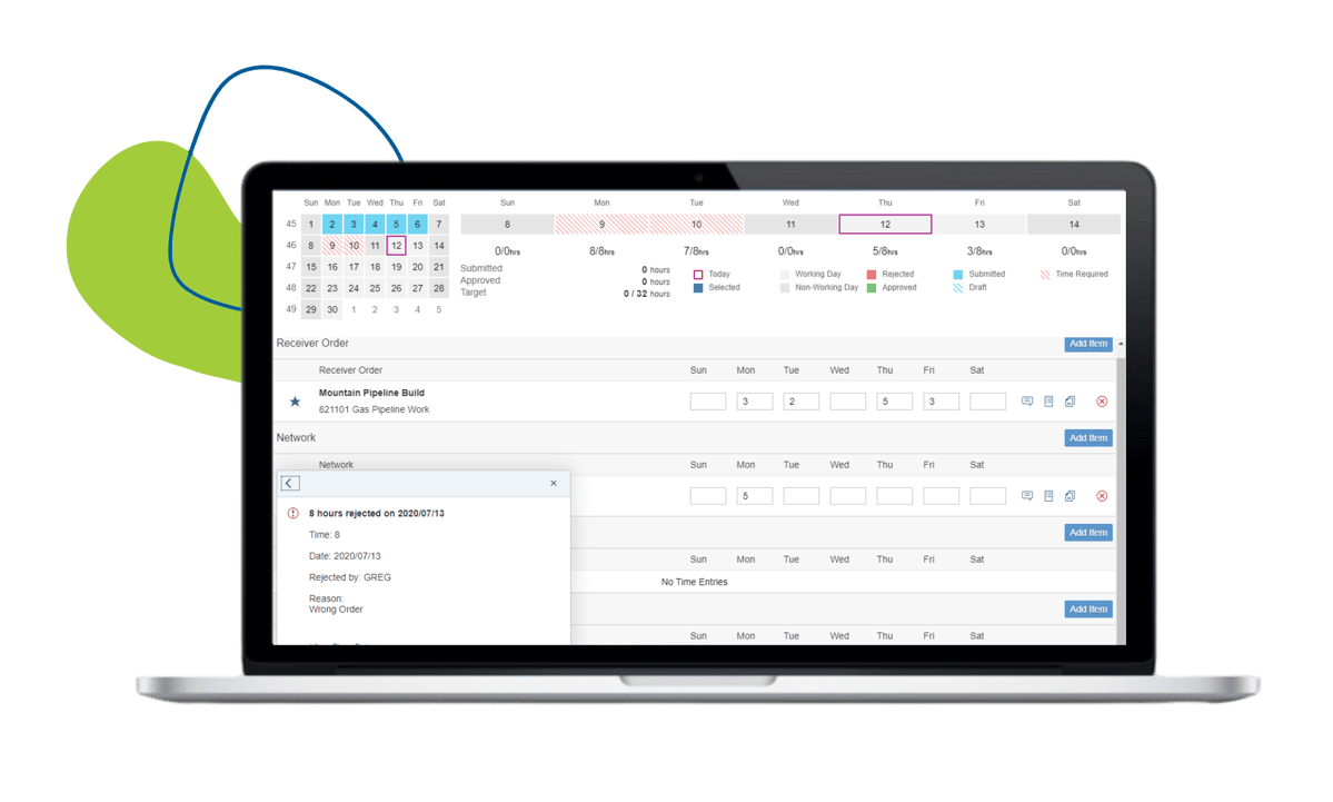 Time Entry & Reporting